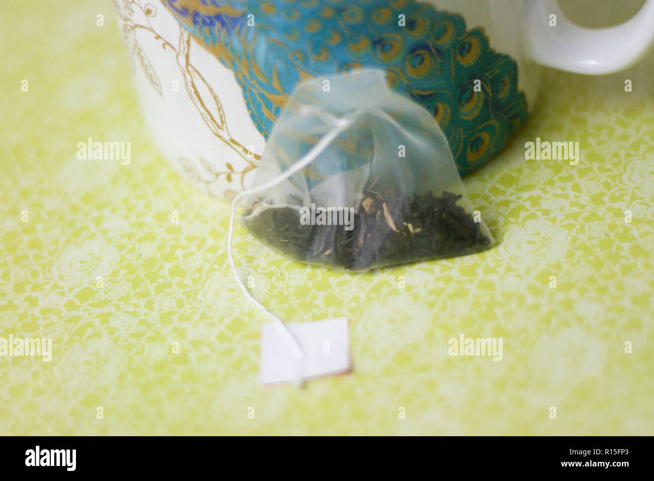 Vintage tea bag hi-res stock photography and images - Alamy