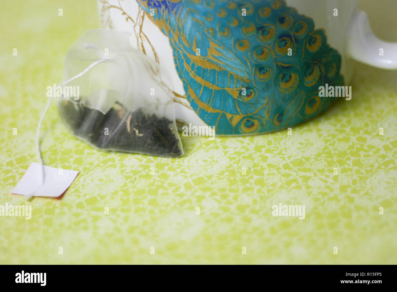 Vintage tea bag hi-res stock photography and images - Alamy