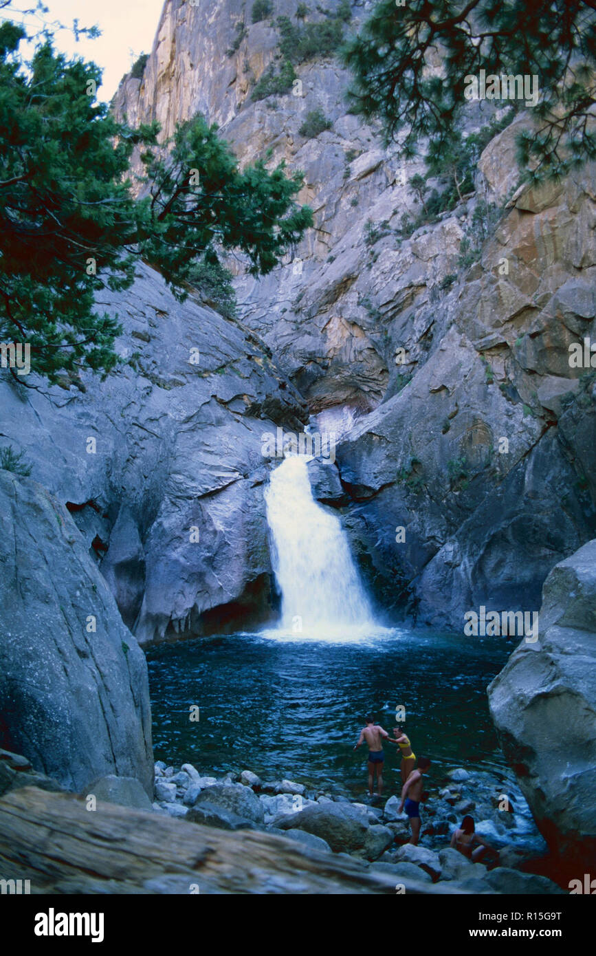 Swimmers,Roaring River Falls,Kings Canyon National Park,California ...