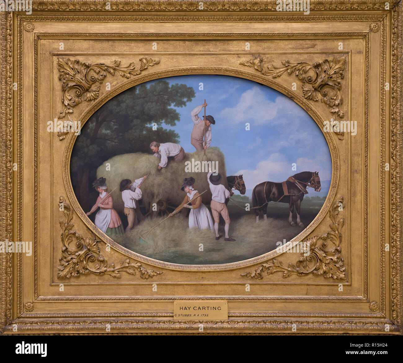 Haycarting, George Stubbs, 1795, Lady Lever Art Gallery, Port Sunlight ...