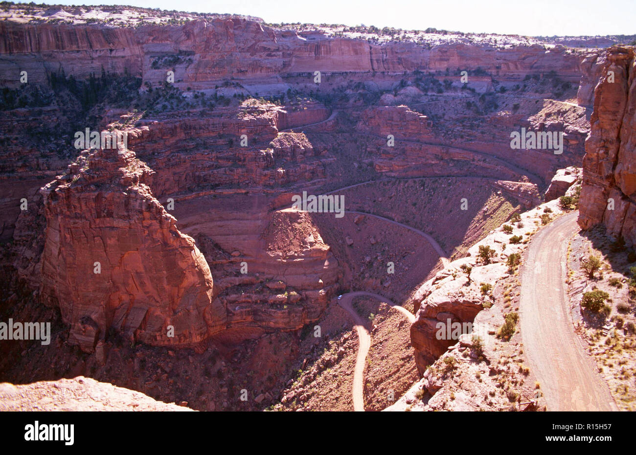 Shafer trail road hi-res stock photography and images - Alamy