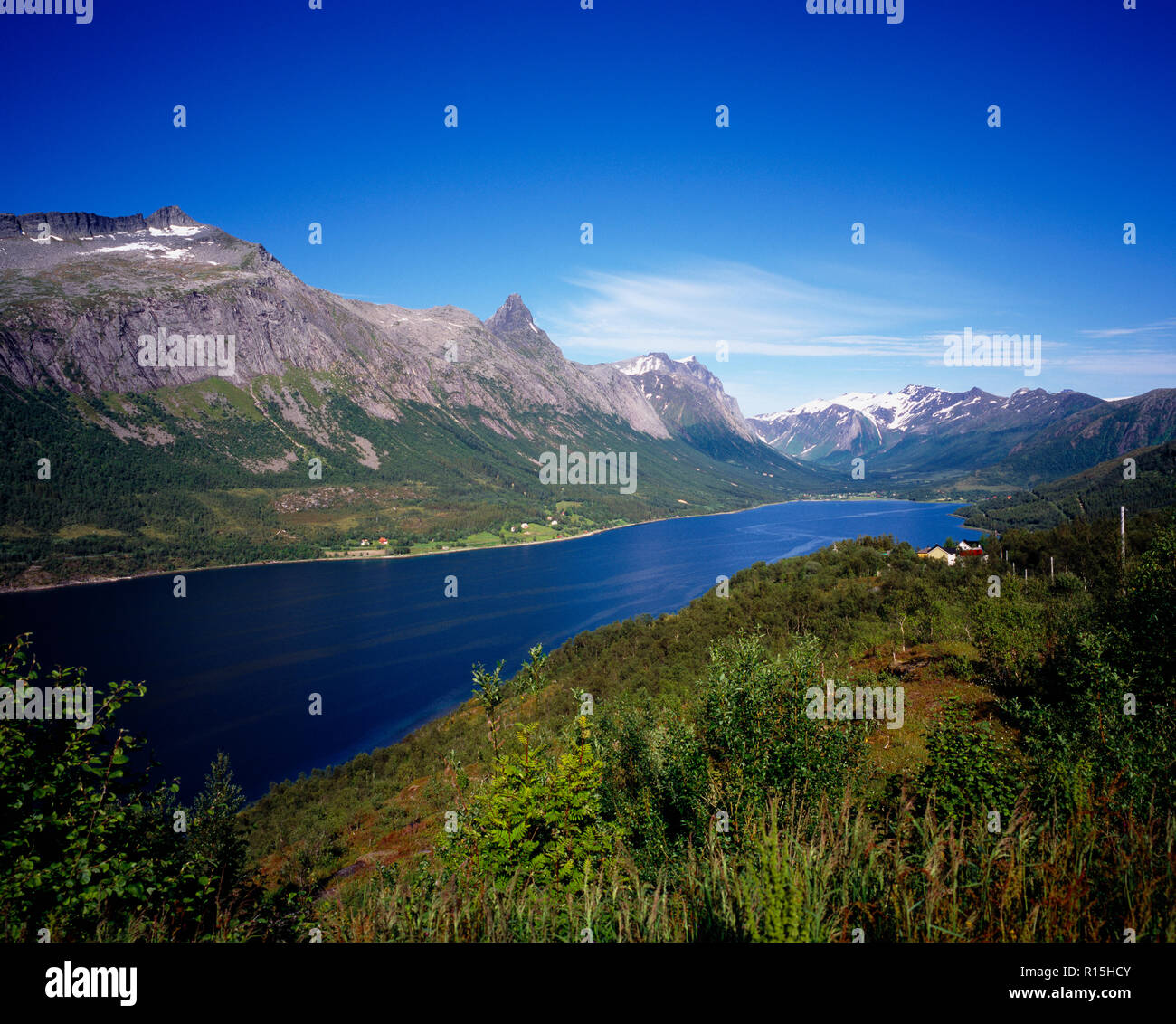 Bjaerangfjorden hi-res stock photography and images - Alamy