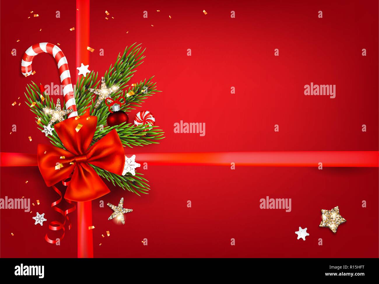 Holiday decorations Stock Vector Images - Alamy