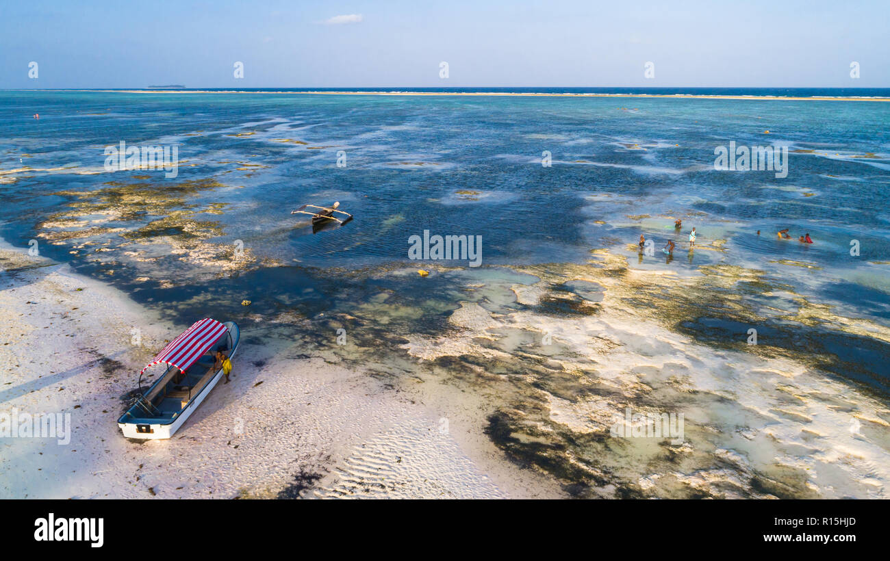 Matemwe beach village hi-res stock photography and images - Alamy