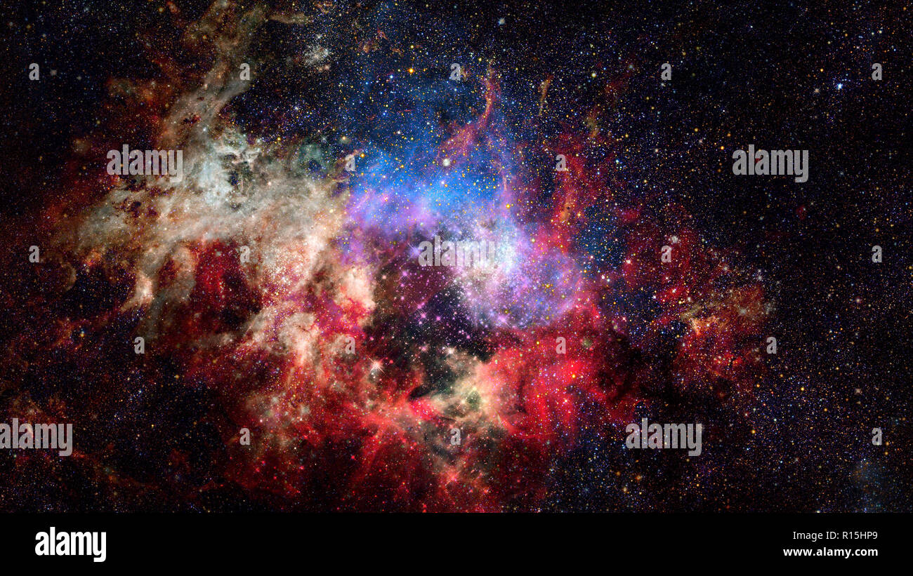 Nebula in outer space. Science background. Elements of this image ...