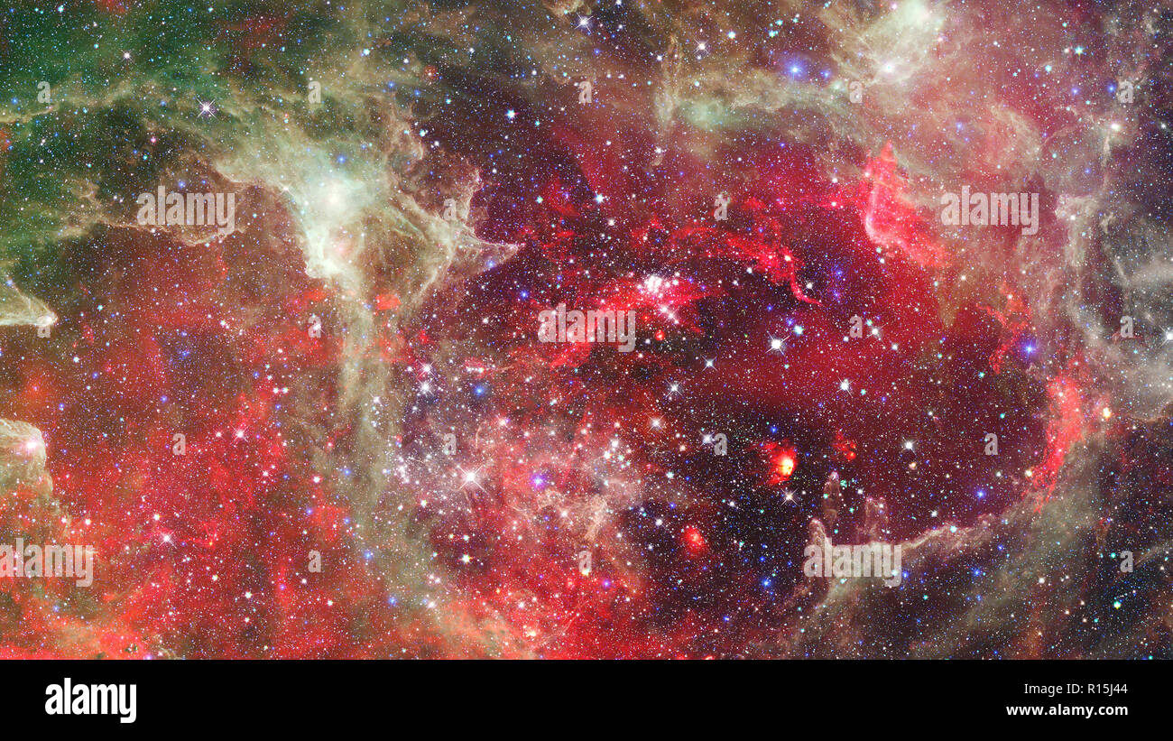 Starry outer space. Elements of this image furnished by NASA Stock ...