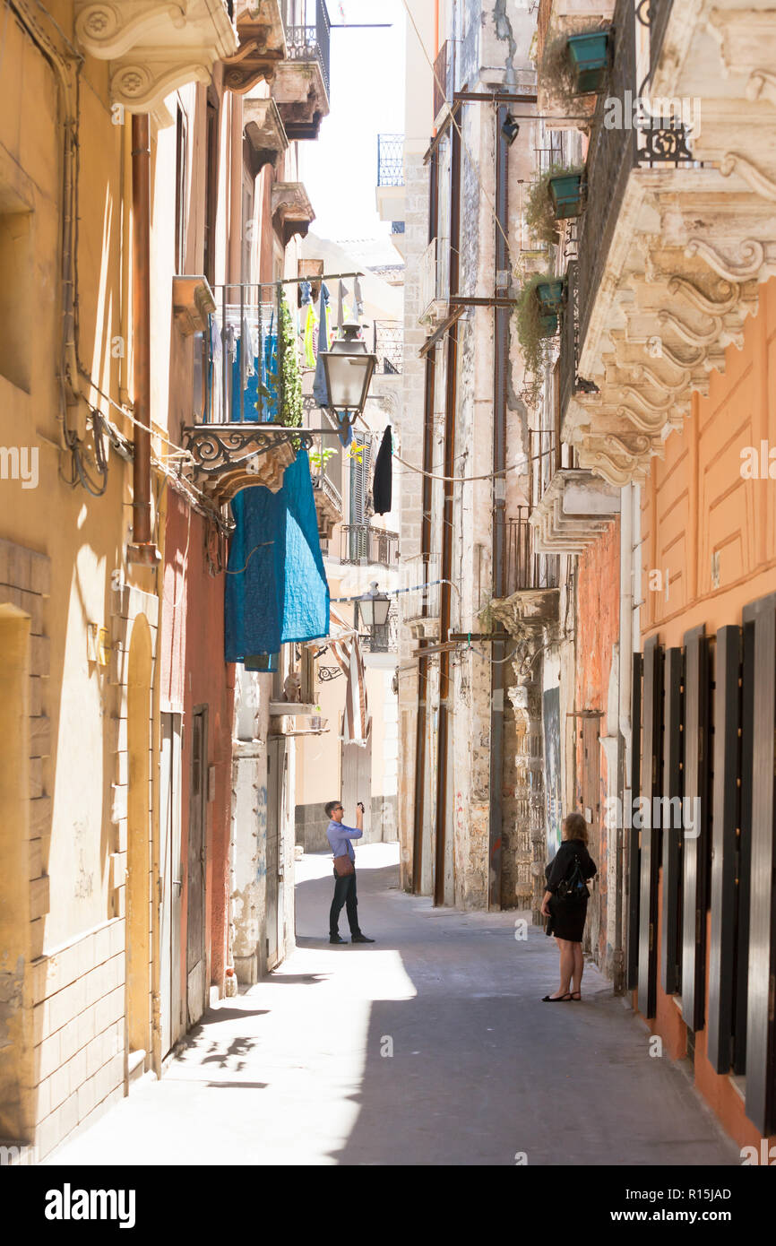The old town of taranto hi-res stock photography and images - Alamy