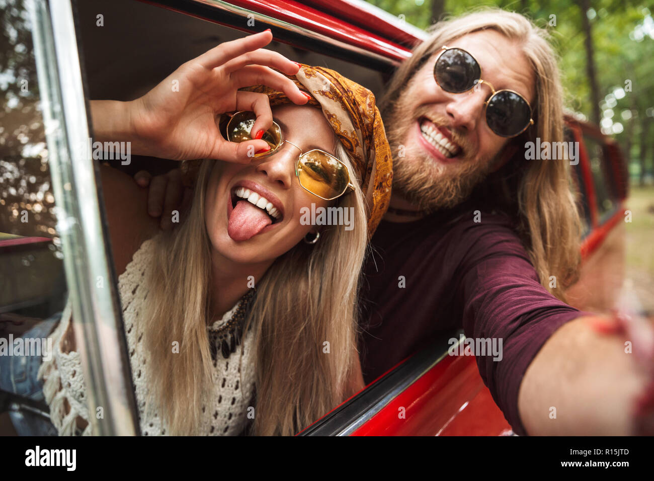 Retro minivan hi-res stock photography and images - Alamy