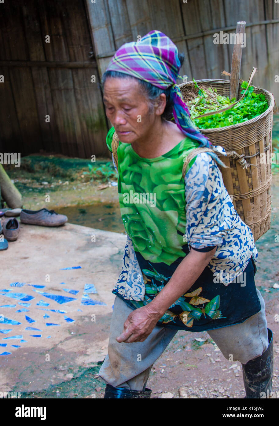 Rural poverty in laos hi-res stock photography and images - Alamy