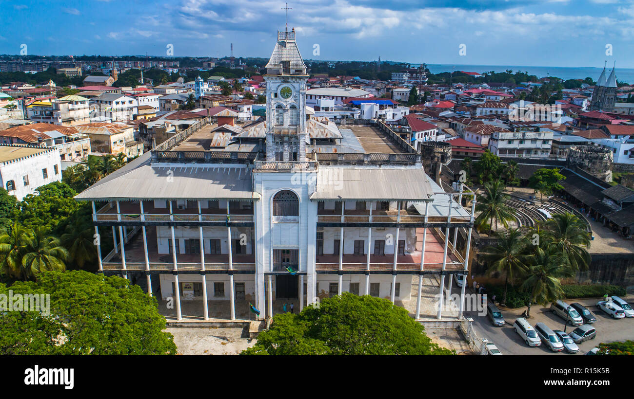 Buildings Stone Town Zanzibar Tanzania Hi Res Stock Photography And