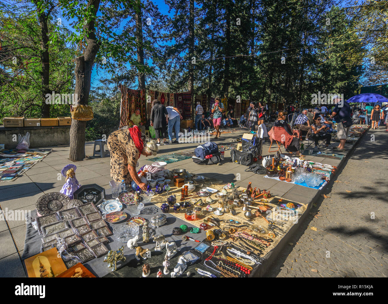 Tbilisi and dry bridge flea market hi-res stock photography and images ...