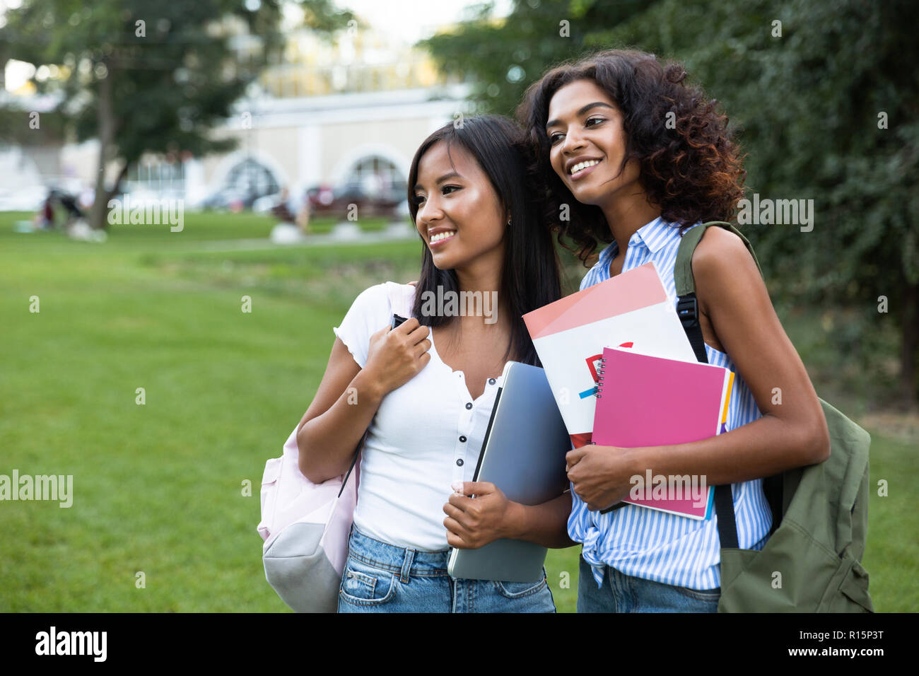 College Students Walking Away High Resolution Stock Photography and ...