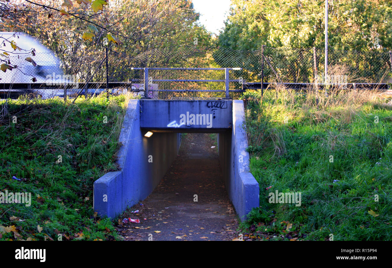 Motorway underpass hi-res stock photography and images - Alamy