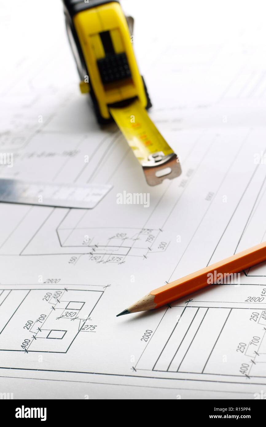 Vector technical drawing hi-res stock photography and images - Alamy