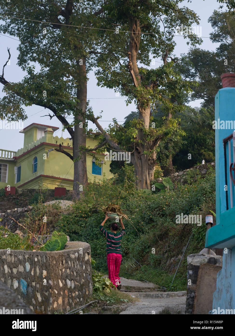 Garhwal architecture hi-res stock photography and images - Alamy