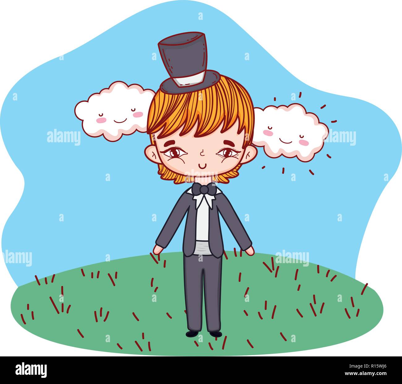 Young bride cartoon Stock Vector Image & Art - Alamy