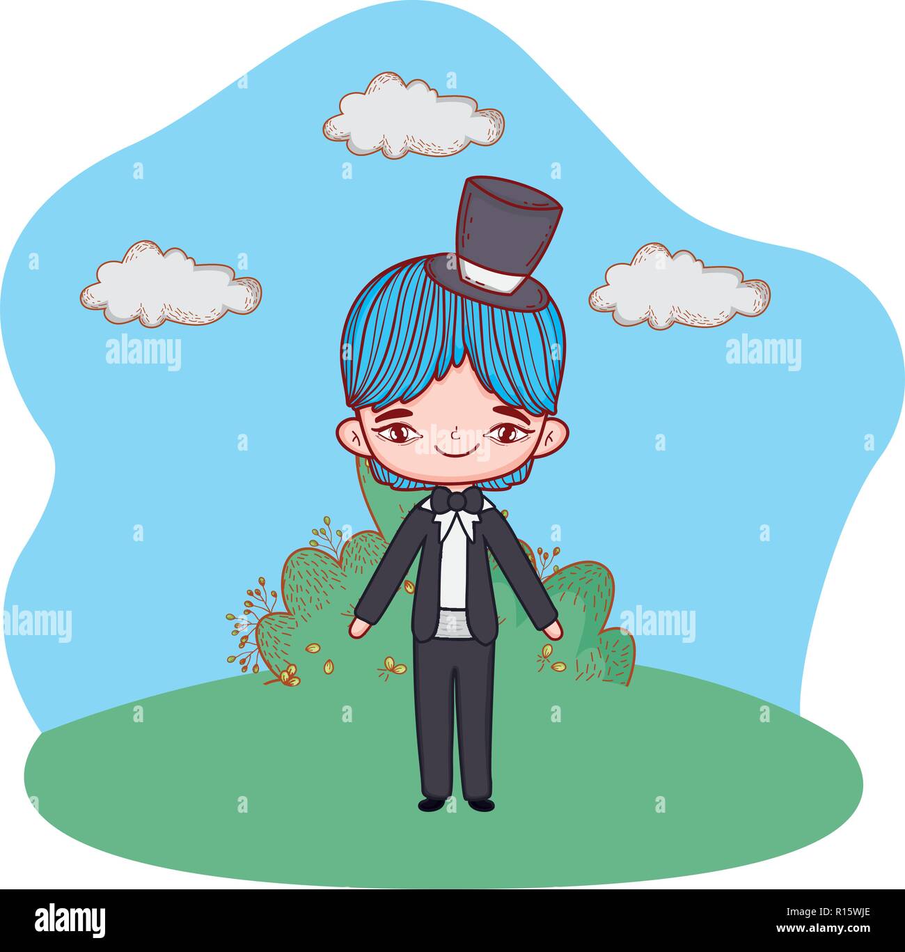 Young bride cartoon Stock Vector Image & Art - Alamy
