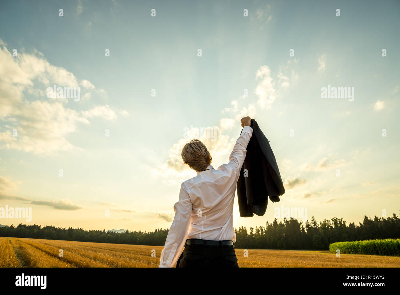 Arm raised forward hi-res stock photography and images - Alamy