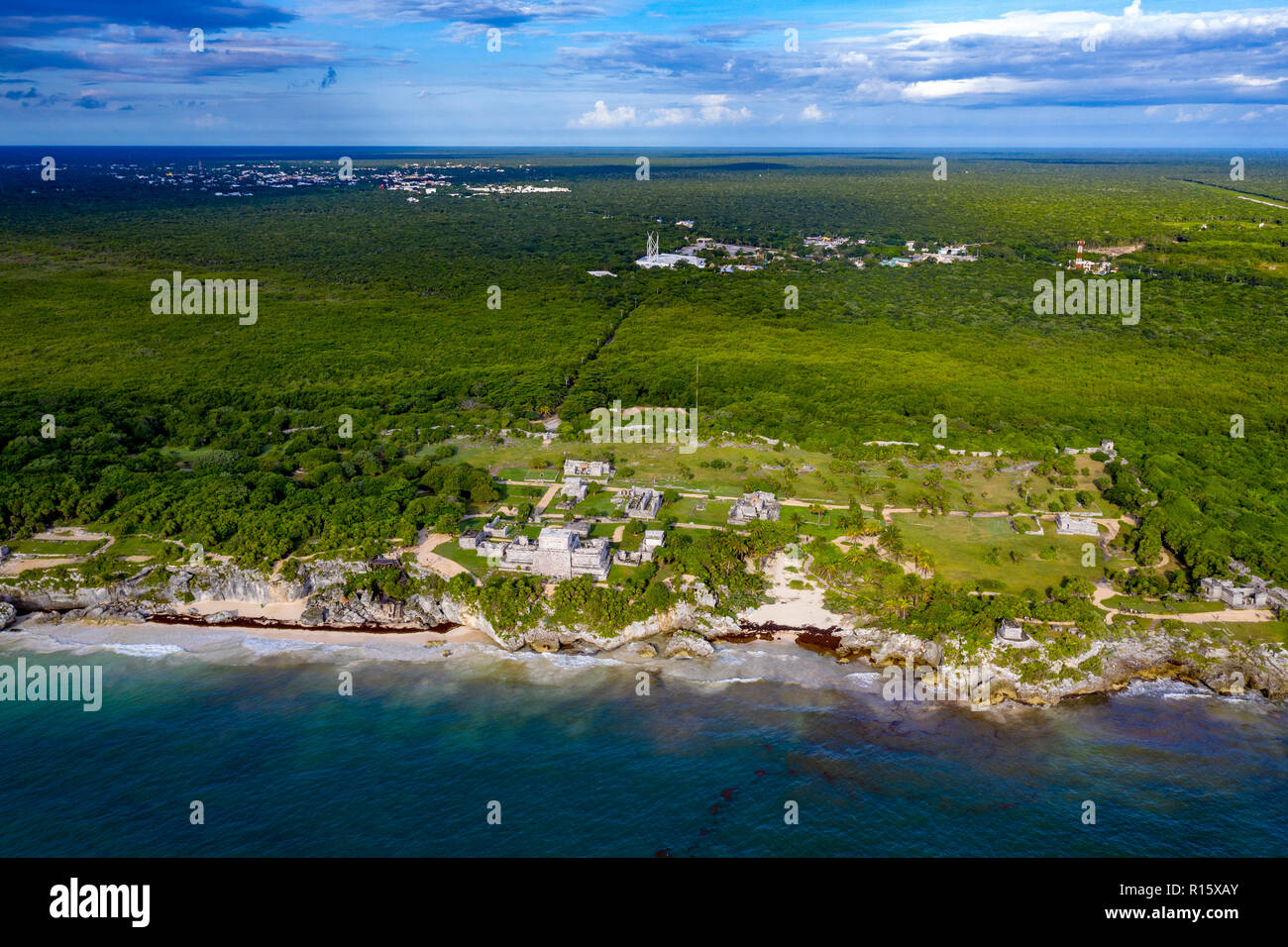 Old cancun aerial hi-res stock photography and images - Alamy