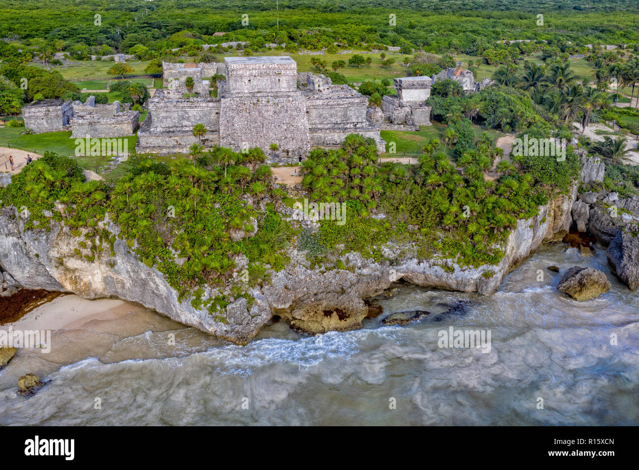 Yucatan ruins aerial hi-res stock photography and images - Alamy