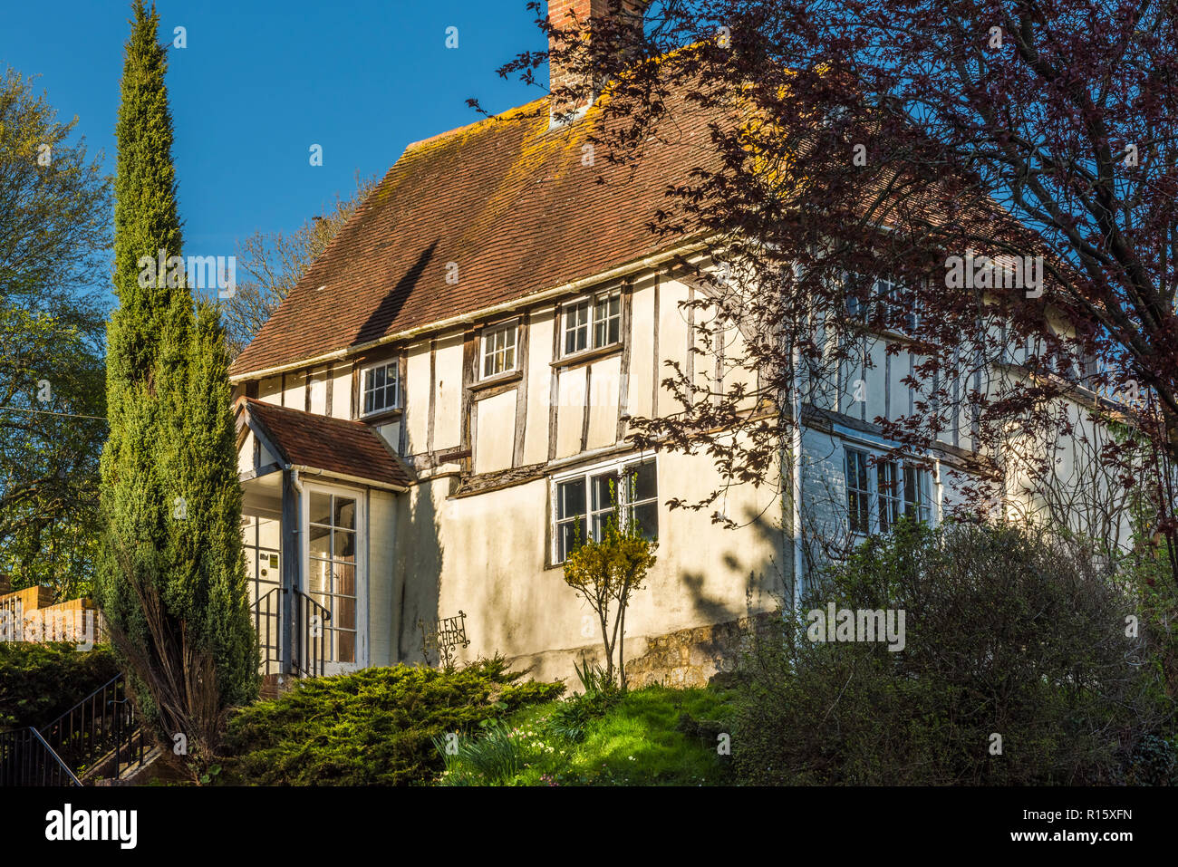 A pretty timber-framed country cottage in Bodiam village, East Sussex ...