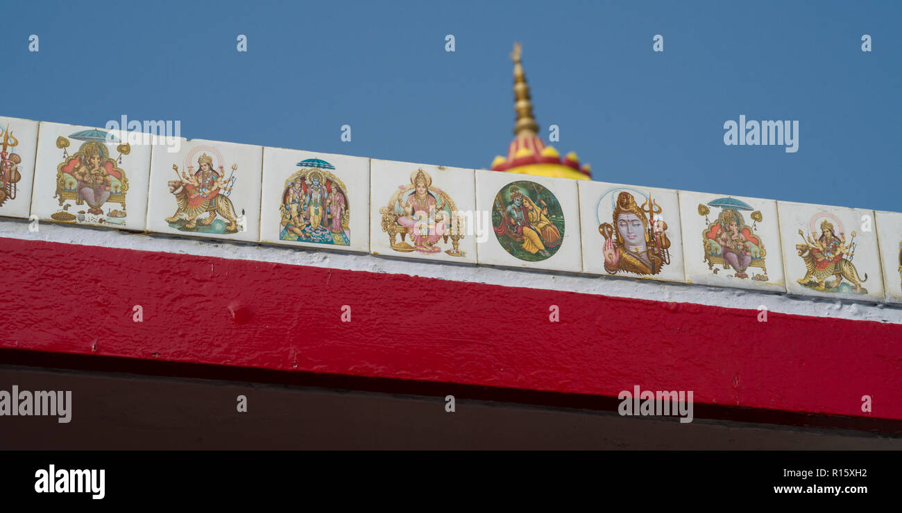 Hindu wall tile hi-res stock photography and images - Alamy