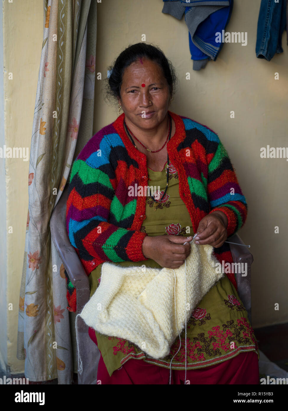 Knitting work hi-res stock photography and images - Alamy