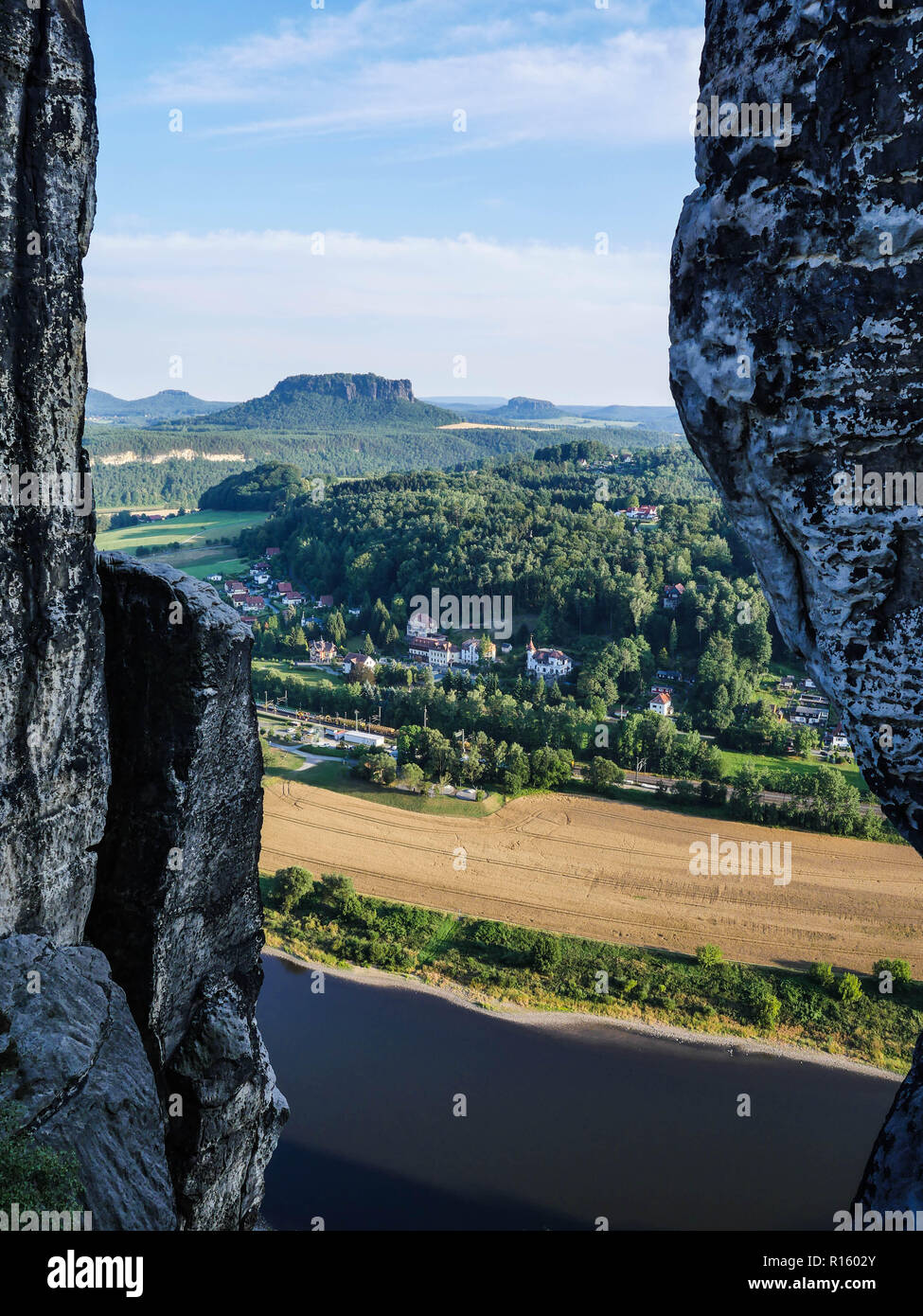 Natural landscape elbe valley hi-res stock photography and images - Alamy