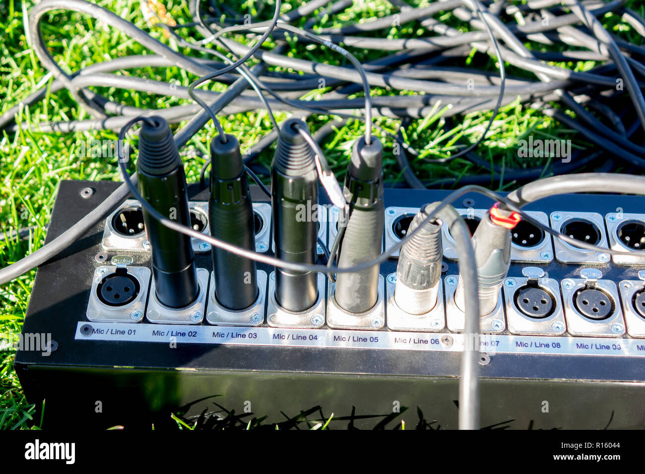 Microphone socket hi-res stock photography and images - Alamy