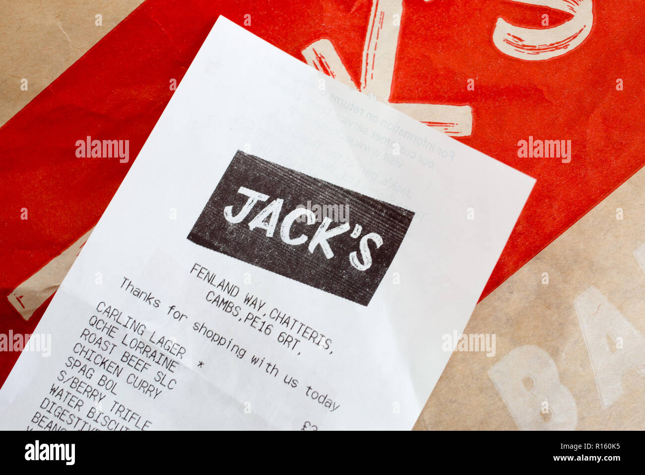 Tesco receipt hi-res stock photography and images - Alamy