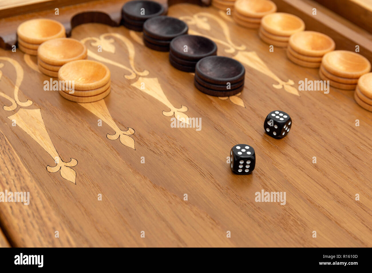 Backgammon background hi-res stock photography and images - Alamy