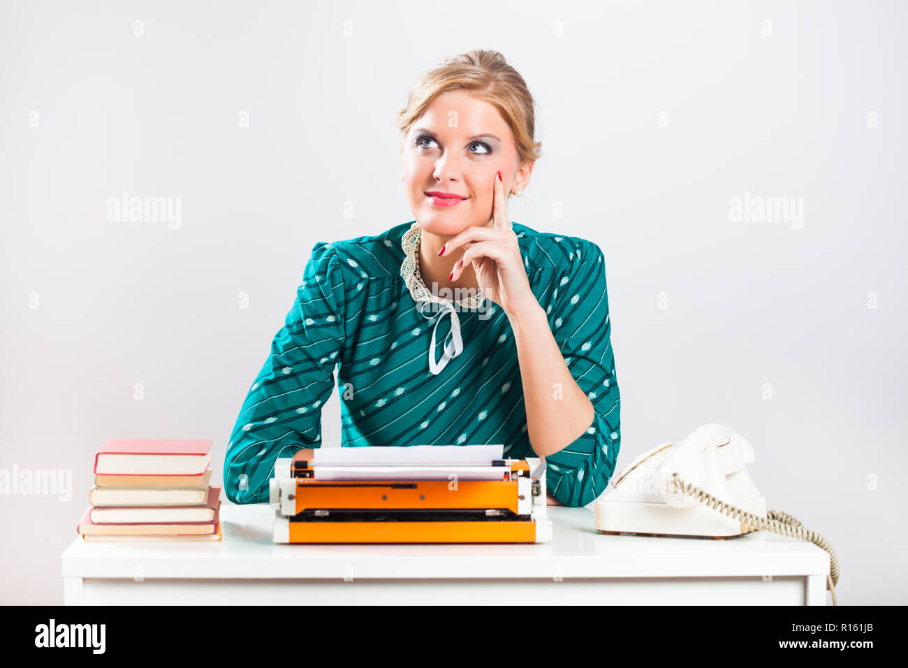 Dreaming at work Stock Photo - Alamy