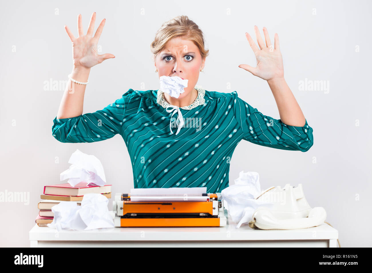 Frustration at work Stock Photo - Alamy