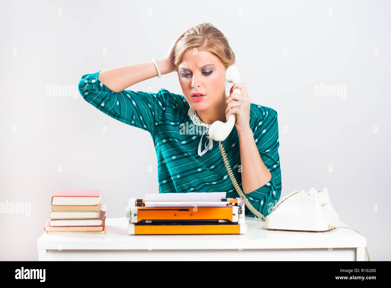 Frustration at work Stock Photo - Alamy