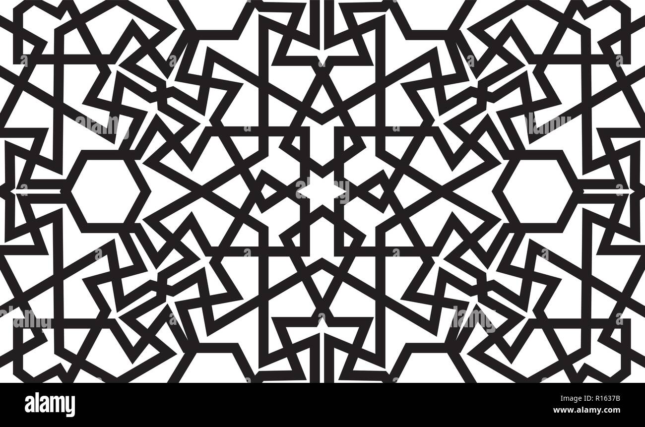 Modern moorish style Stock Vector Images - Alamy