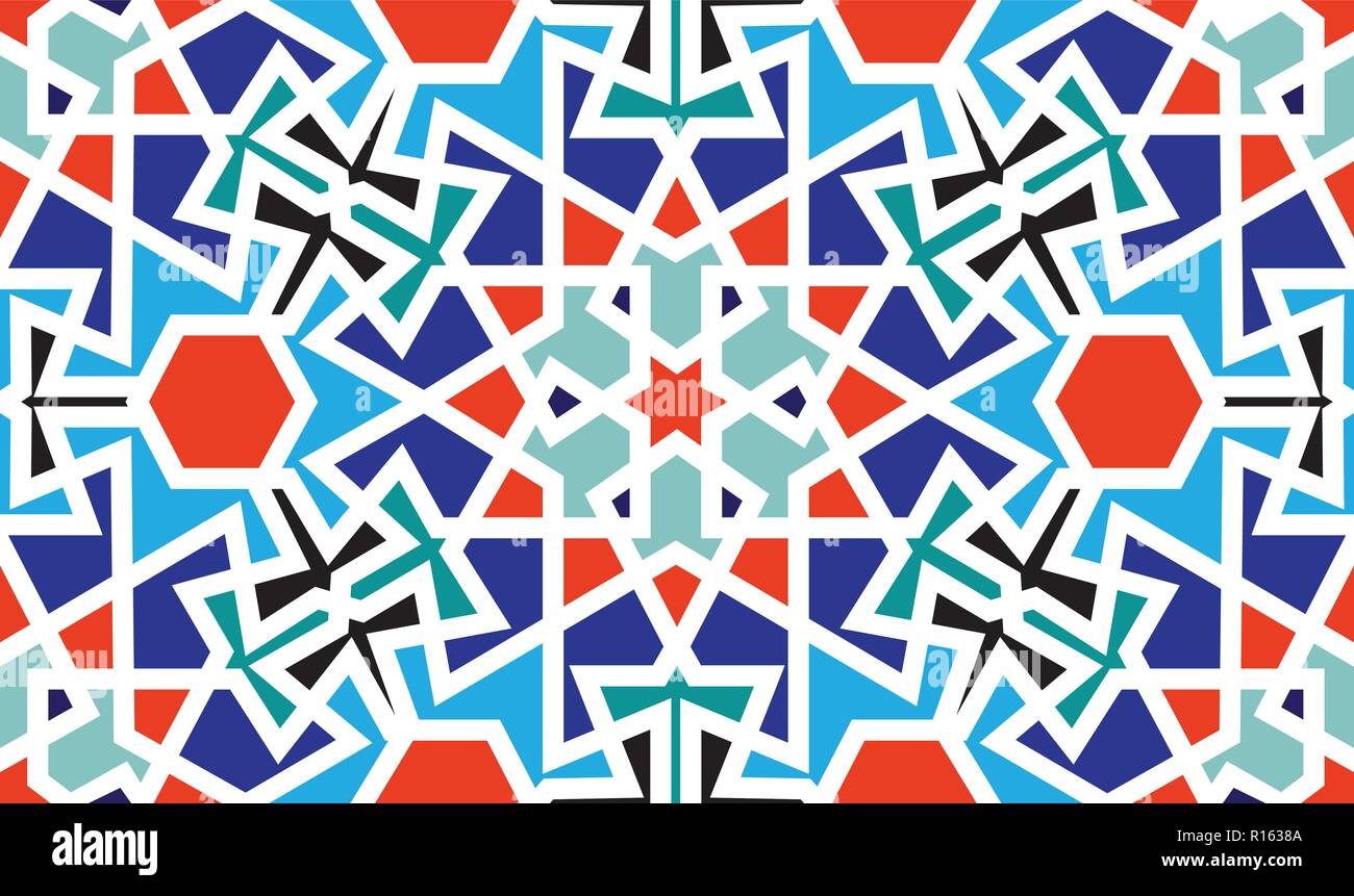 Modern moorish style Stock Vector Images - Alamy