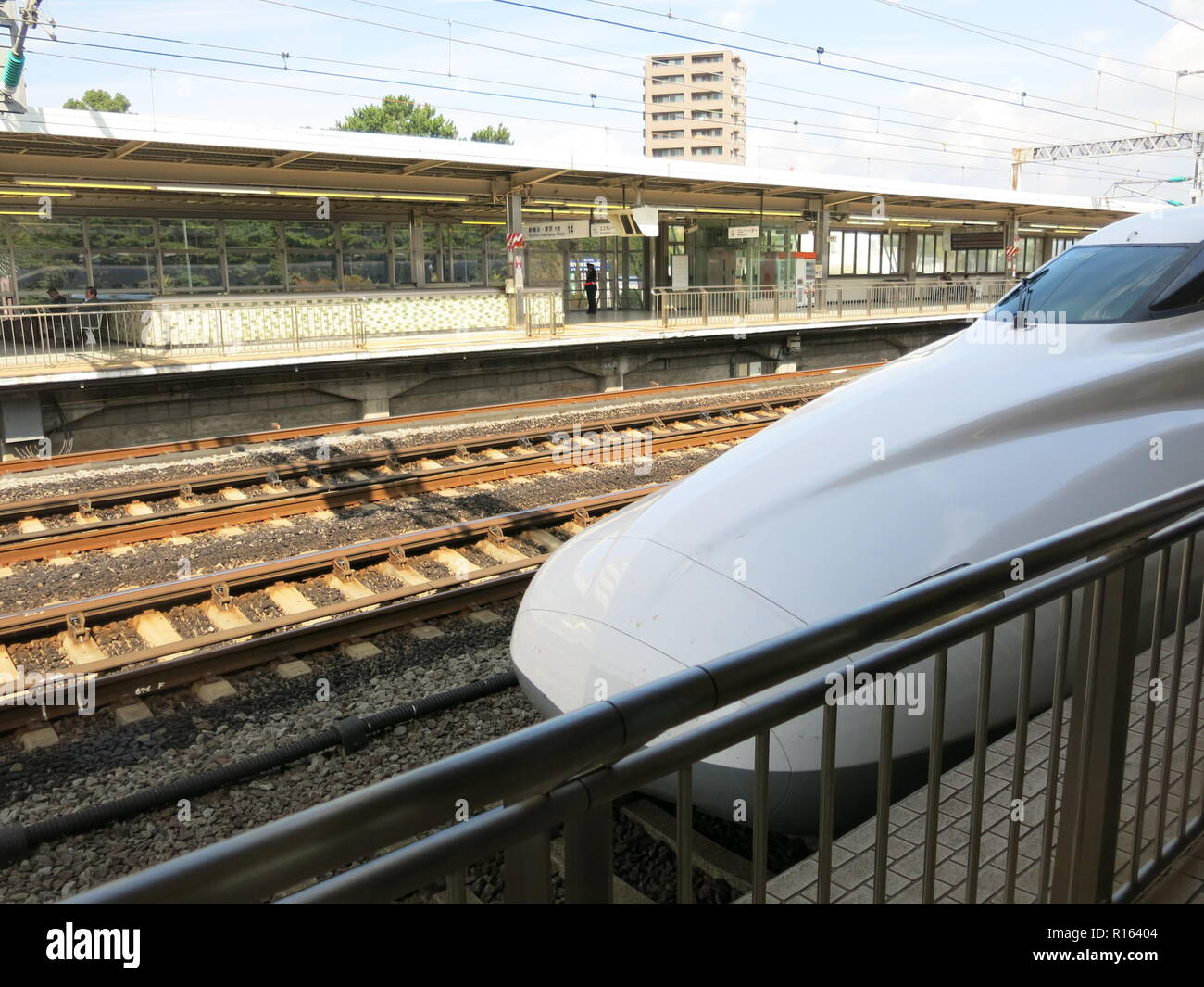The shiny white sleekness of Japan's Bullet Train is an iconic sight in ...