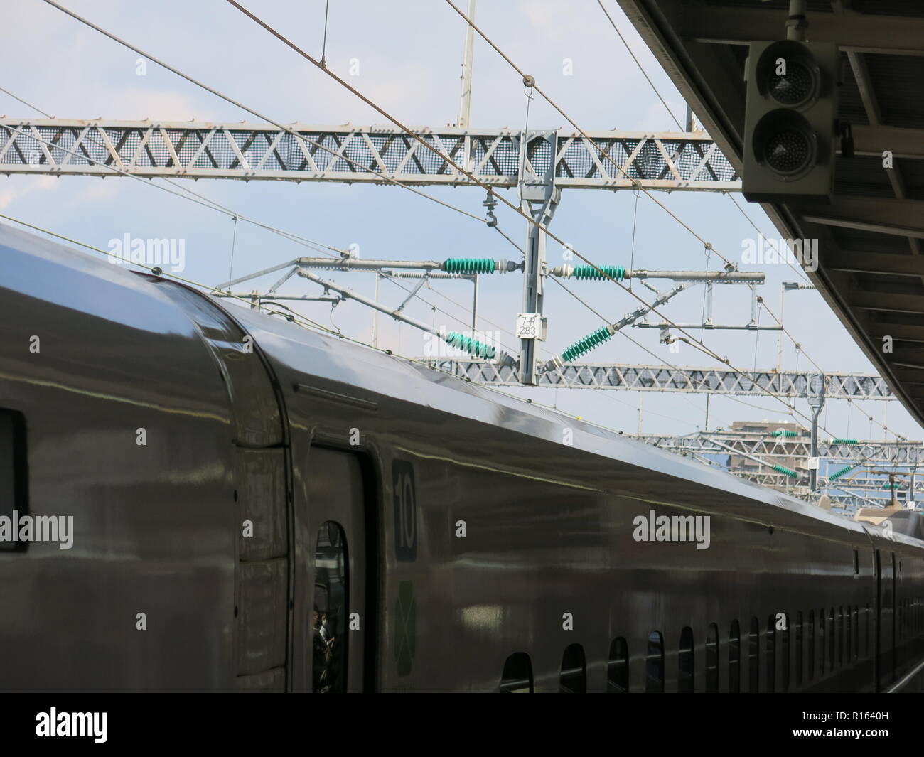 The shiny white sleekness of Japan's Bullet Train is an iconic sight in ...