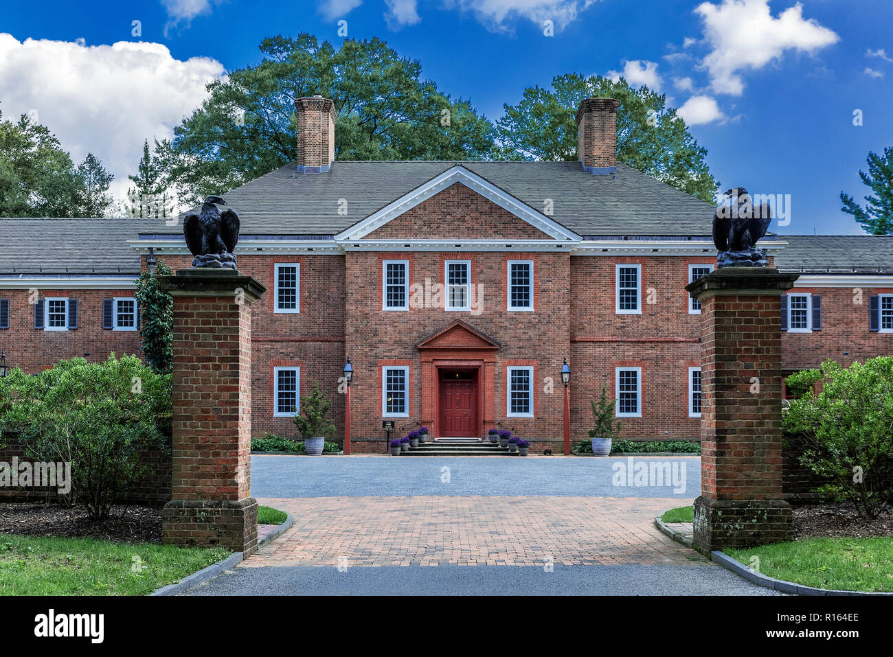 The original mansion house built for Mr. and Mrs. Lammot du Pont ...