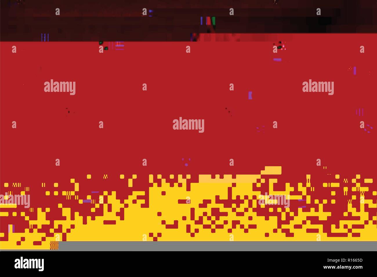 Abstract fantastic glitched background, vector geometric pattern. EPS10 ...