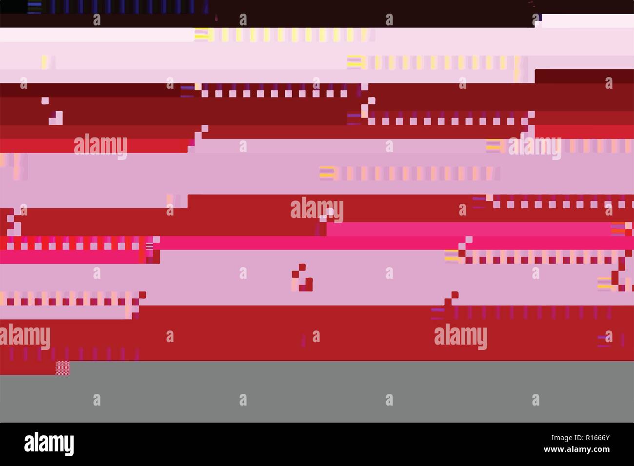 Abstract fantastic glitched background, vector geometric pattern. EPS10 ...