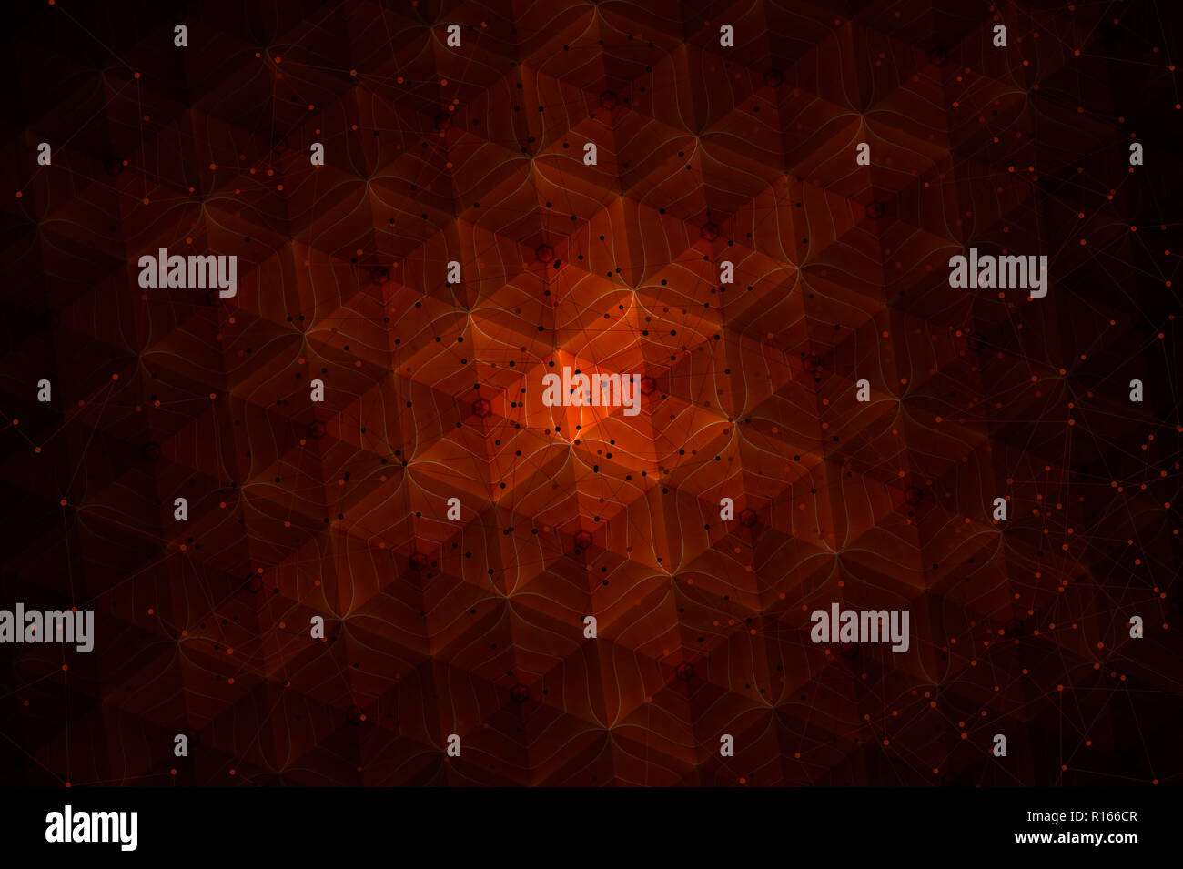 Abstract geometry surfaces, lines and points background Stock Photo - Alamy