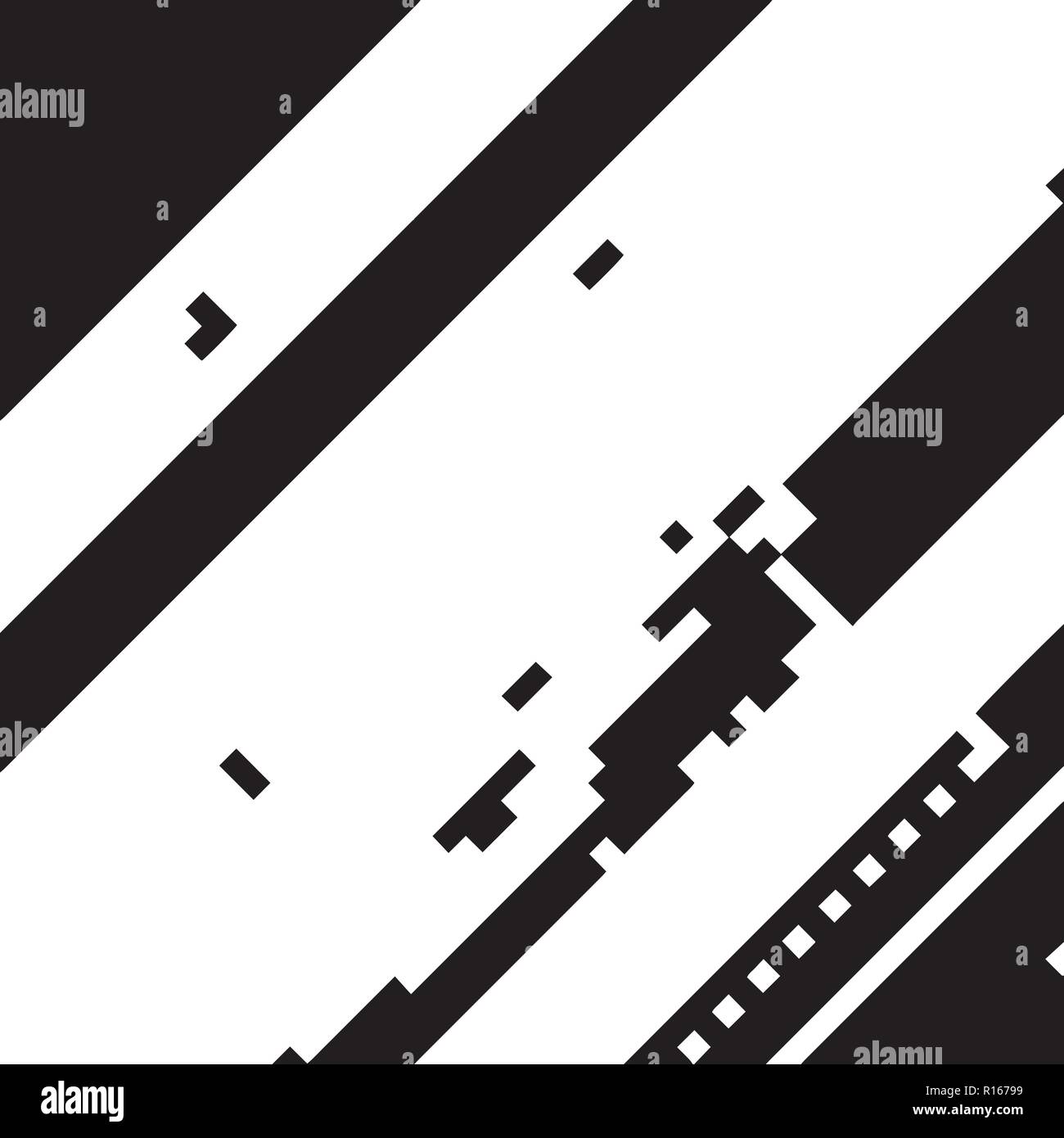 Distress pixelated digital error background. Glitch Grunge Overlay ...