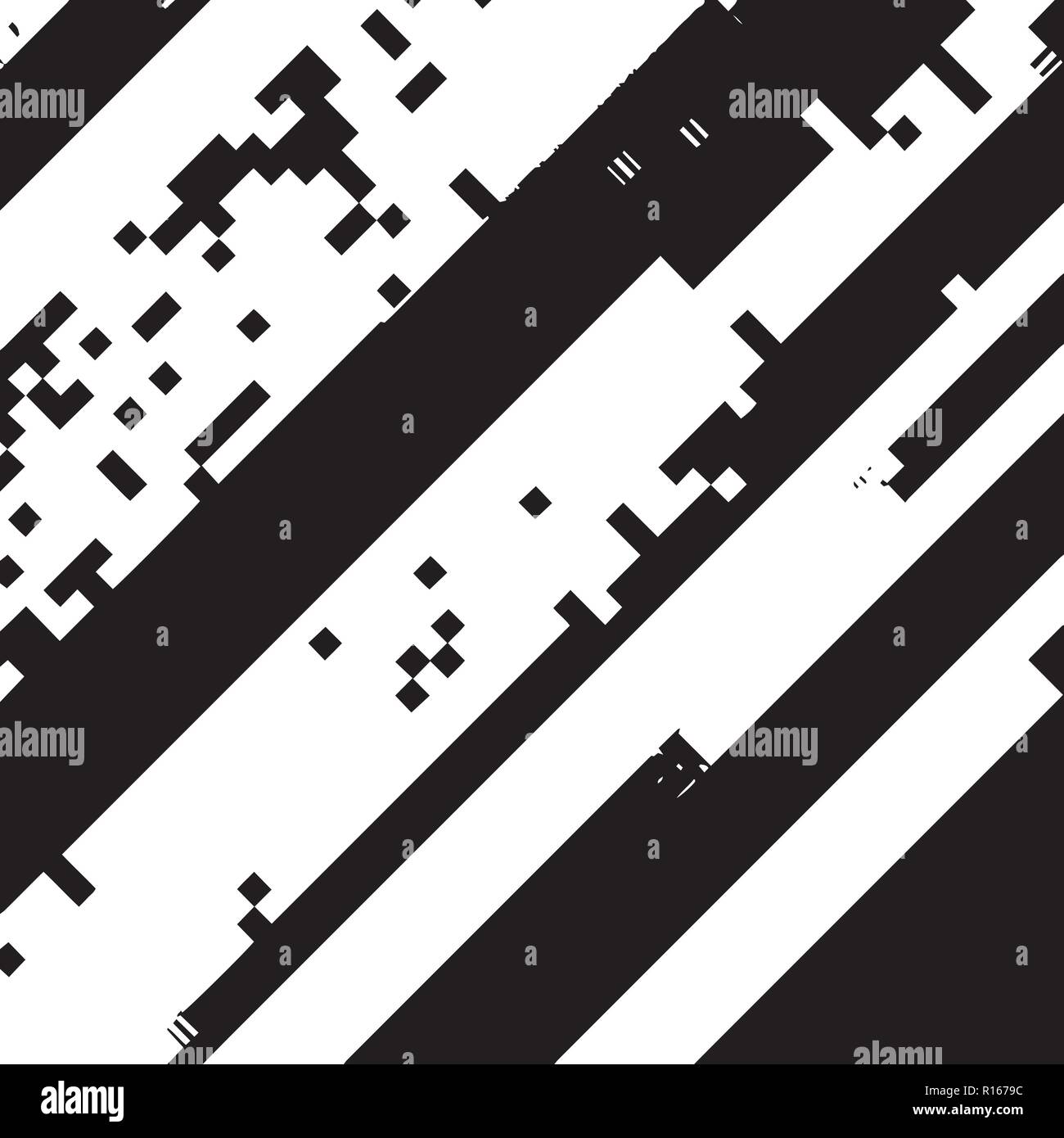 Distress pixelated digital error background. Glitch Grunge Overlay ...