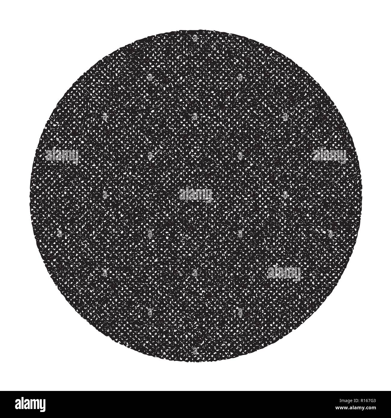 Halftone Circle Stamp Stock Vector Image & Art - Alamy