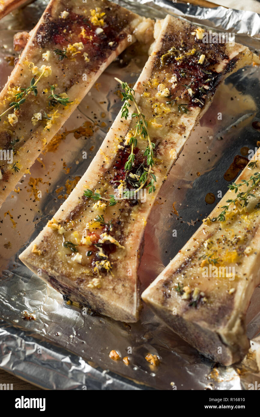 Beef tartar with the bone marrow served in a hollow bone : r ...