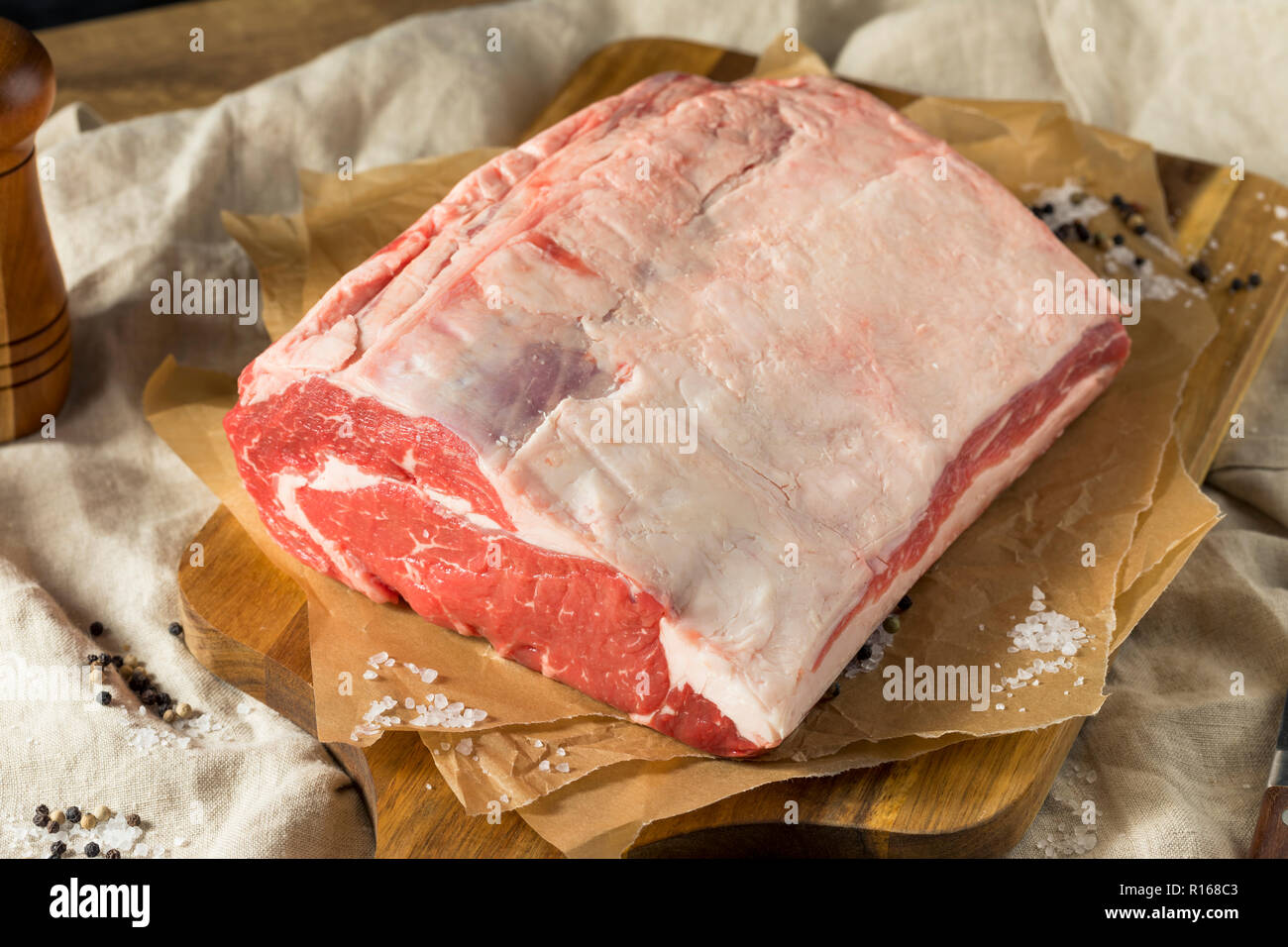 Rib of beef butcher hi-res stock photography and images - Alamy