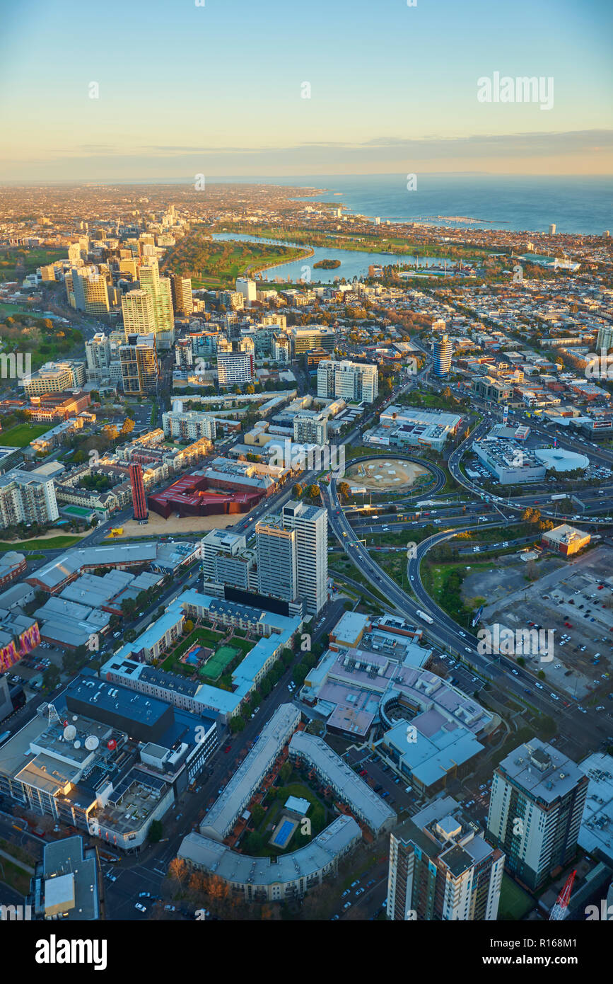 Melbourne city centre australia hi-res stock photography and images - Alamy