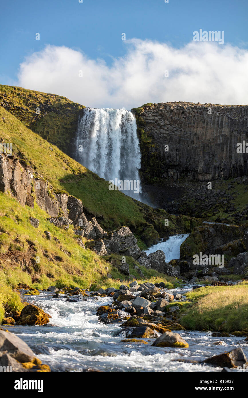 Svodufoss waterfall hi-res stock photography and images - Alamy