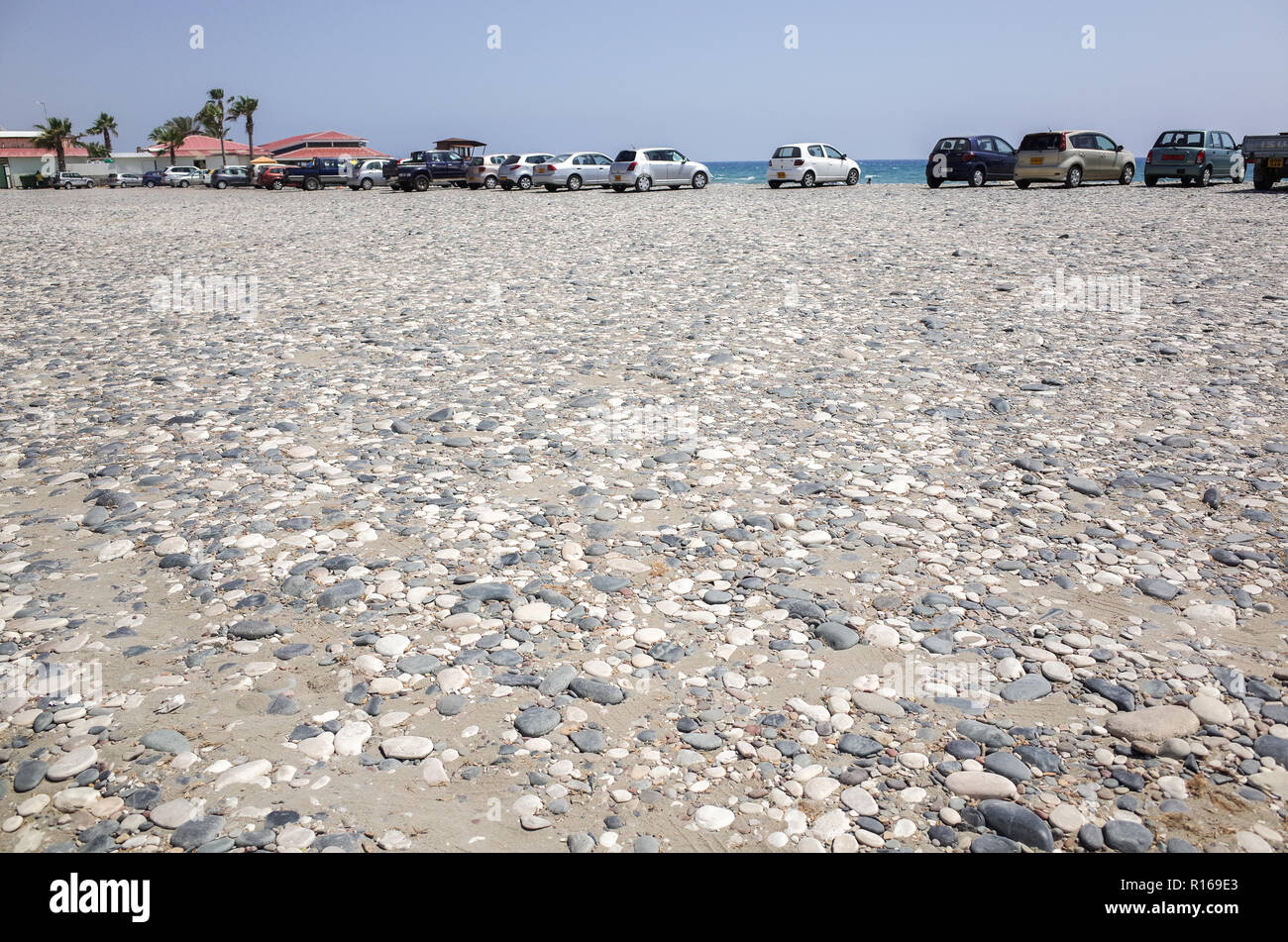 Landscape of Kourion Beach, Cyprus Stock Photo - Alamy